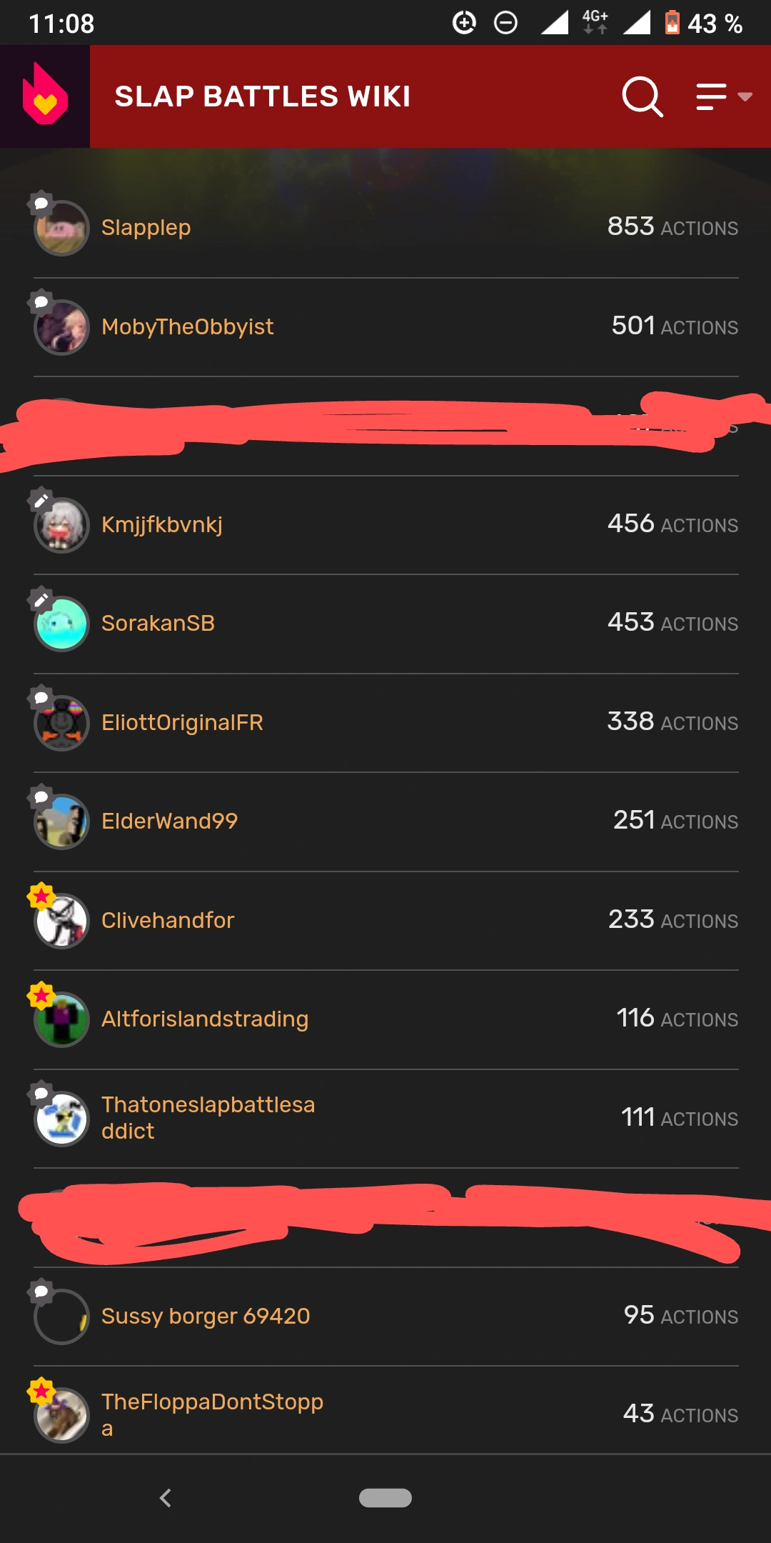 Mod actions 30 days | Fandom