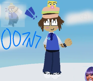 007n7 drawing and it's the same but idk how to draw hair and it's ...