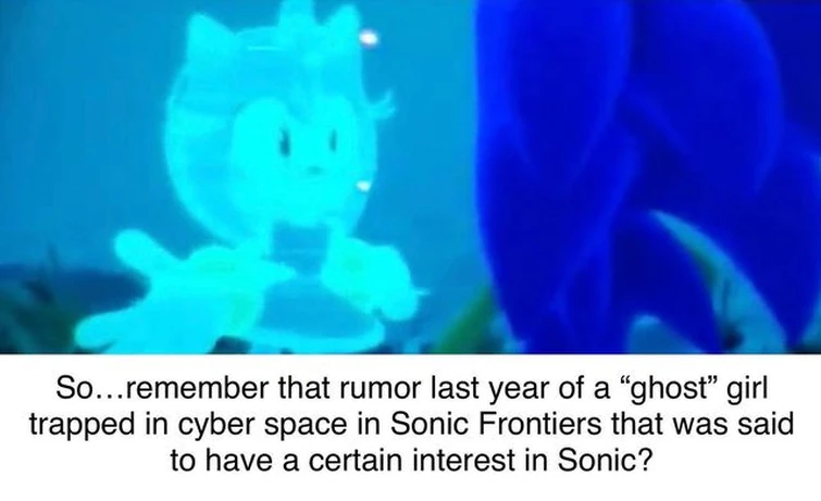 Sonic and Amy's relationship in Sonic Froniters | Fandom