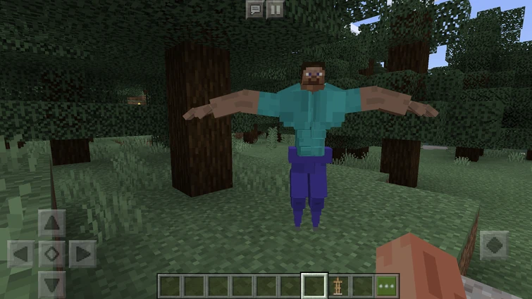 T pose Steve | Fandom