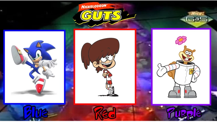 Nickelodeon GUTS: Sonic vs Lynn Jr vs Sandy Cheeks! | Fandom