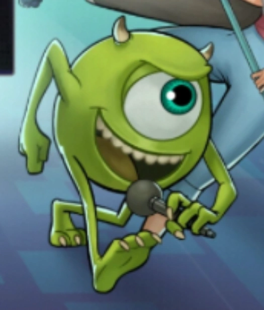 Mike in Disney heroes: battle mode startup screen | Fandom