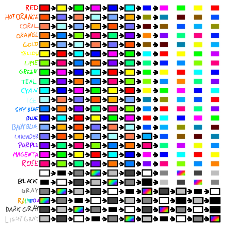 extended color palette | Fandom