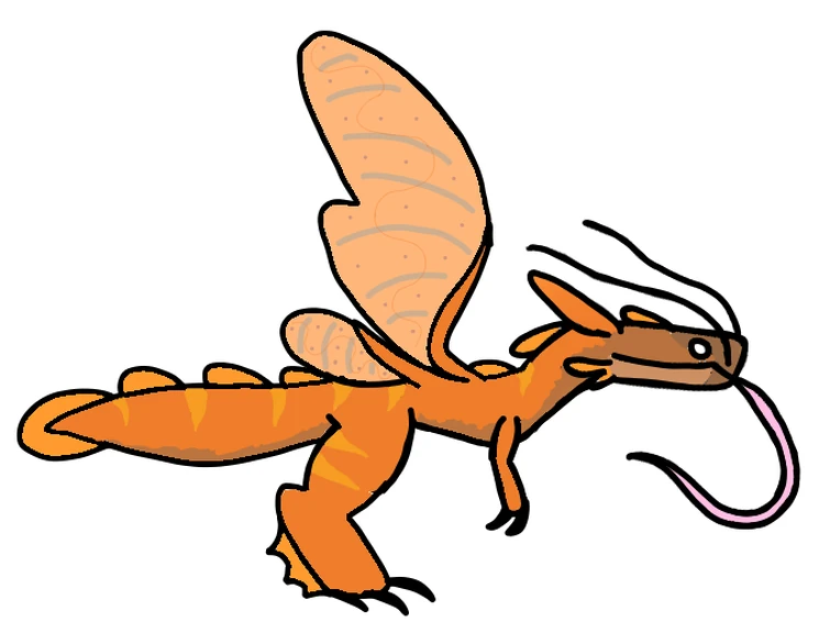 We need a dragon based on an animal that eats spiders, to make a ...