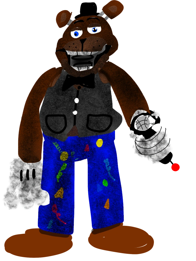 Here’s the full body render of Freddy | Fandom