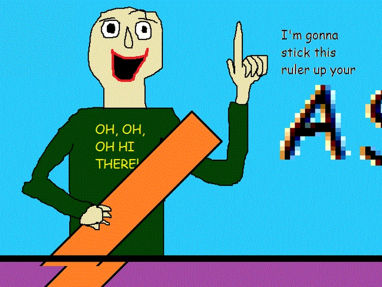 Please download my Baldi bootleg "Metal's Basics Remastered" | Fandom