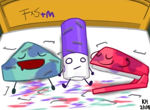 No P***s on Foldy, Marker and Stapy | Fandom