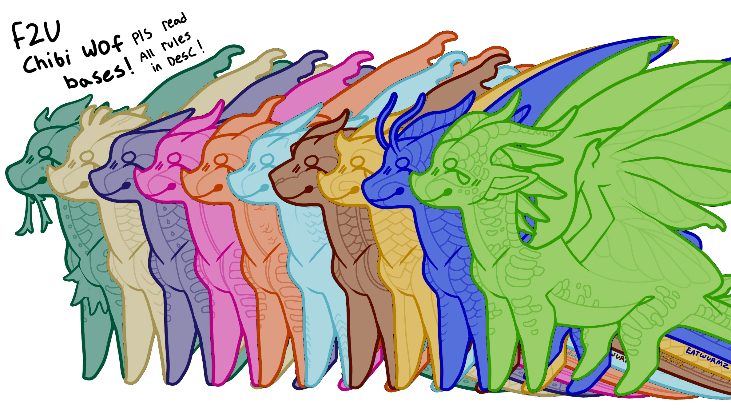 F2U Chibi WOF bases | Fandom