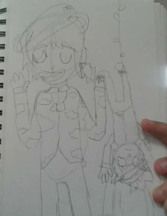 here my first ever drawing i posted to this wiki(when I was new to this ...