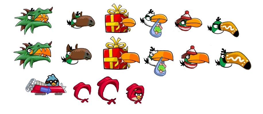 Fitted Hal's Bird Wear on his Chrome and Ul sprites+ Blue's Sled & Ruby ...