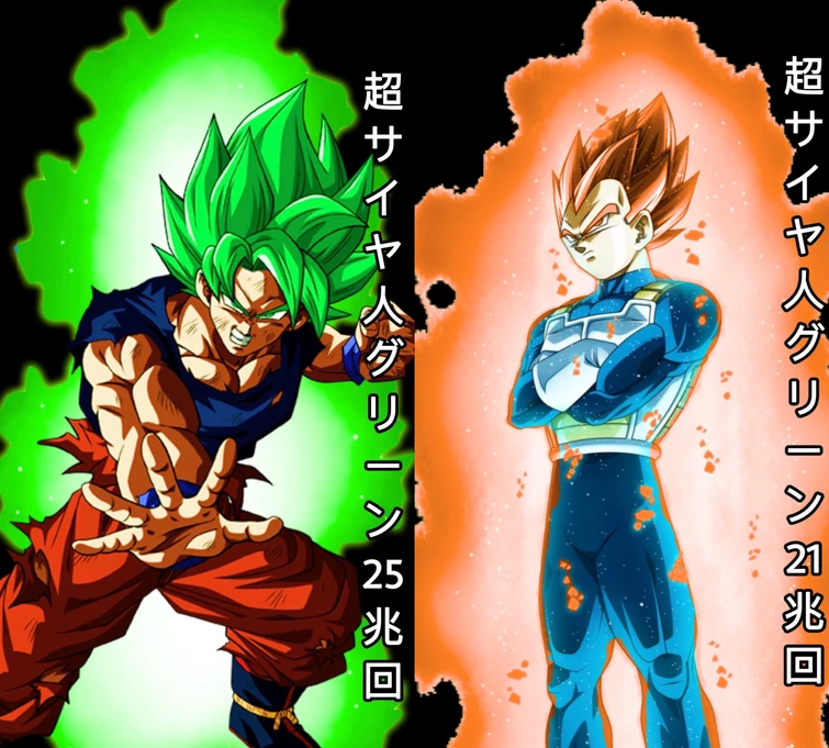 Super Saiyan Green and Super Saiyan Orange Multipliers | Fandom