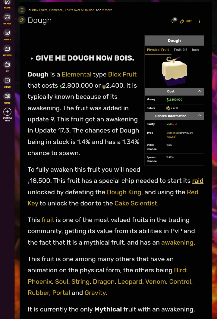 Ahhhhhhhhh guys DOUGH got vandal | Fandom