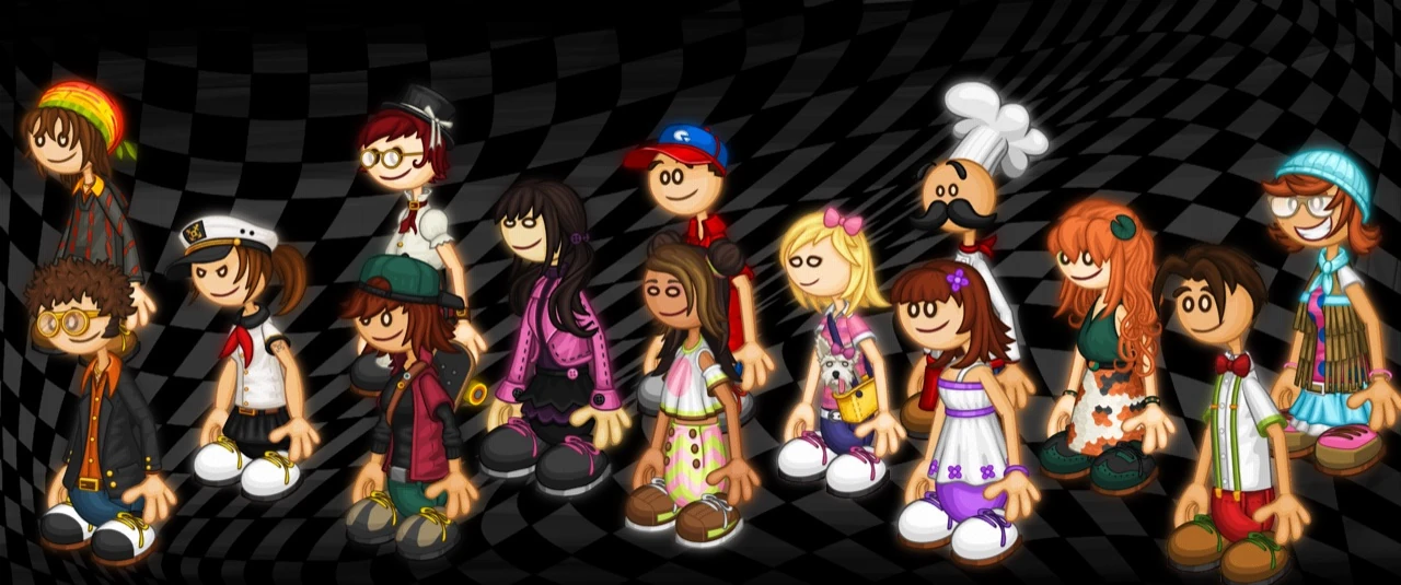 A collection of all my favorite Papa Louie characters | Fandom