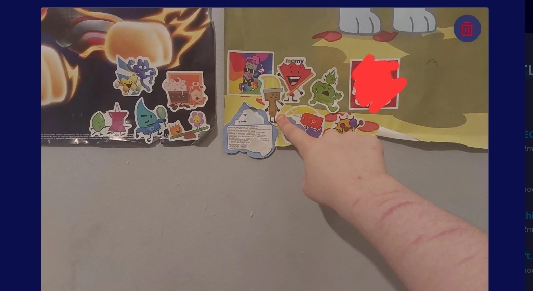 I FORGOT I HAD BFB STICKERS ON MY WALL???????? | Fandom