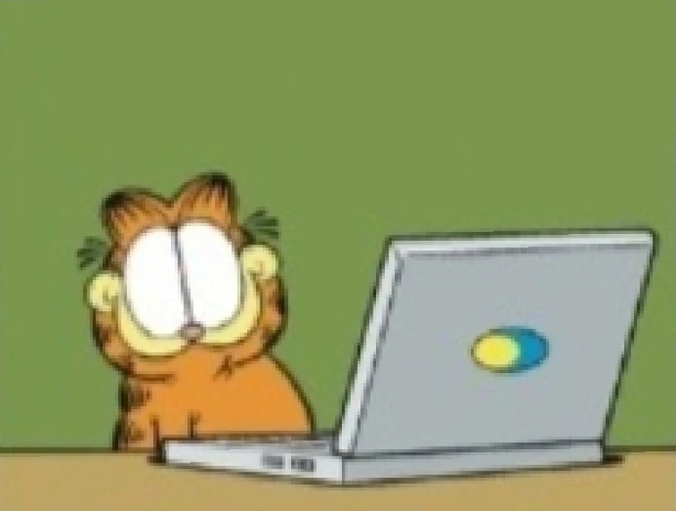 Empty Eye Garfield Figure | Fandom