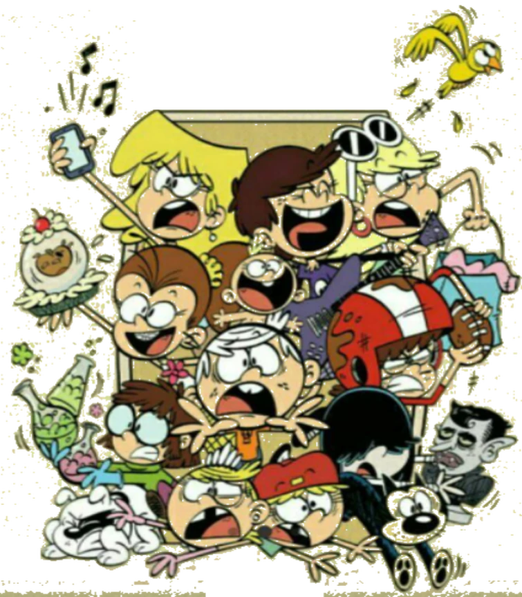 The Loud Siblings & Their Pets Art Made by Jordan Koch Renders | Fandom