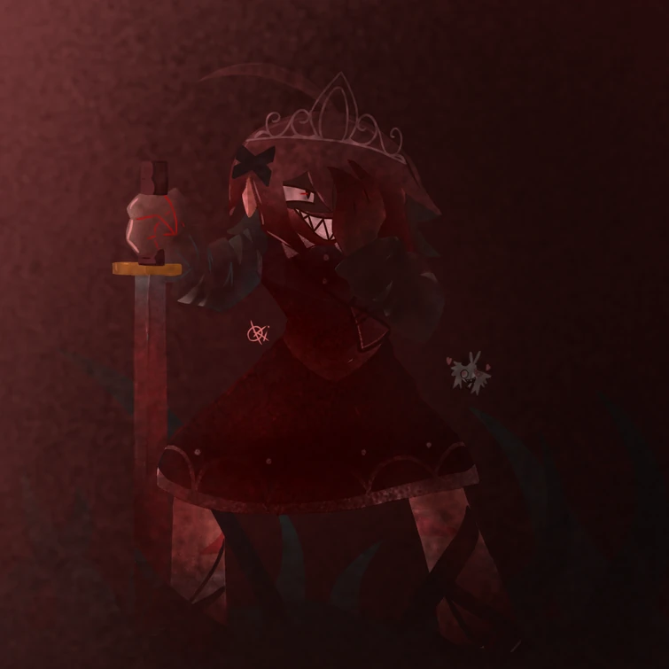 Alice submission for an fpe:s badge fandom edition [TW: Blood] | Fandom