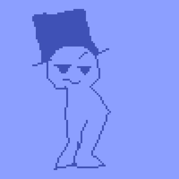 Tophat guy art | Fandom