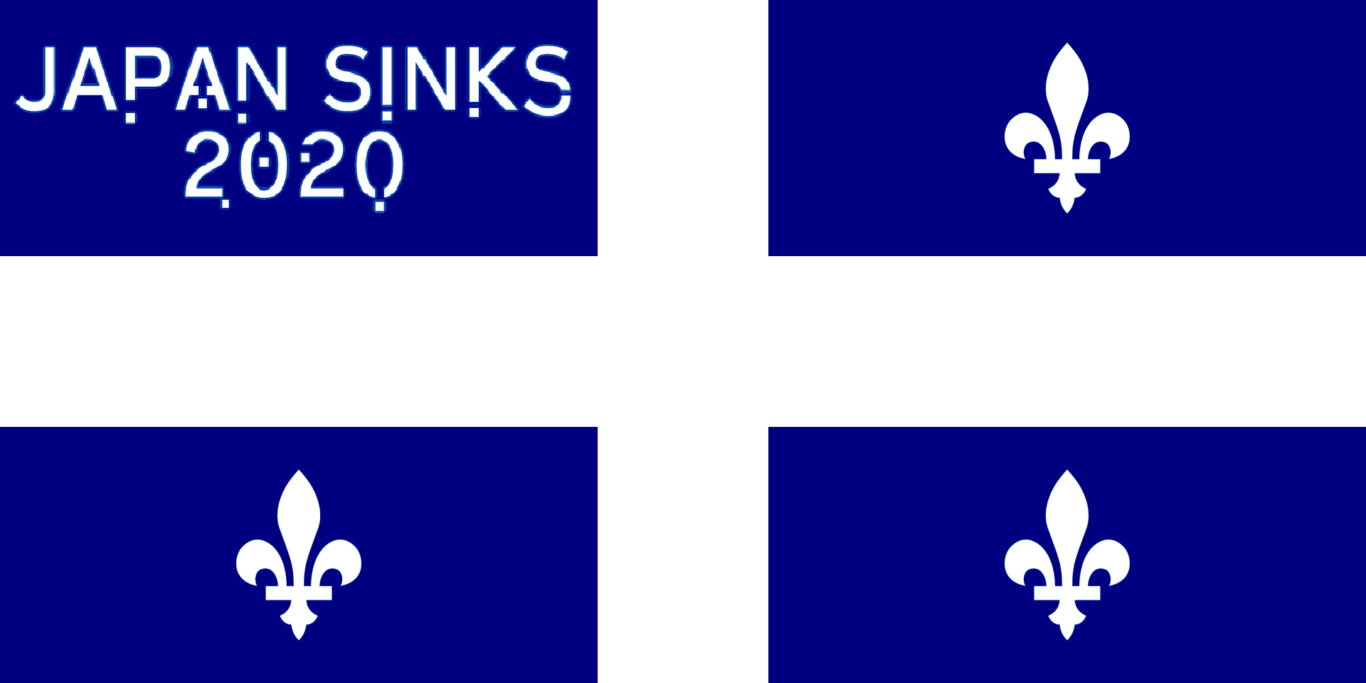 Flag of a Ayumu Mutoh's French Dominion of Japan Sinks 2020 (1992) | Fandom