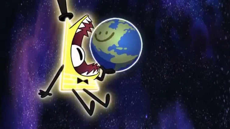 Ladies and gentlemen, the most cursed image of Bill Cipher. | Fandom