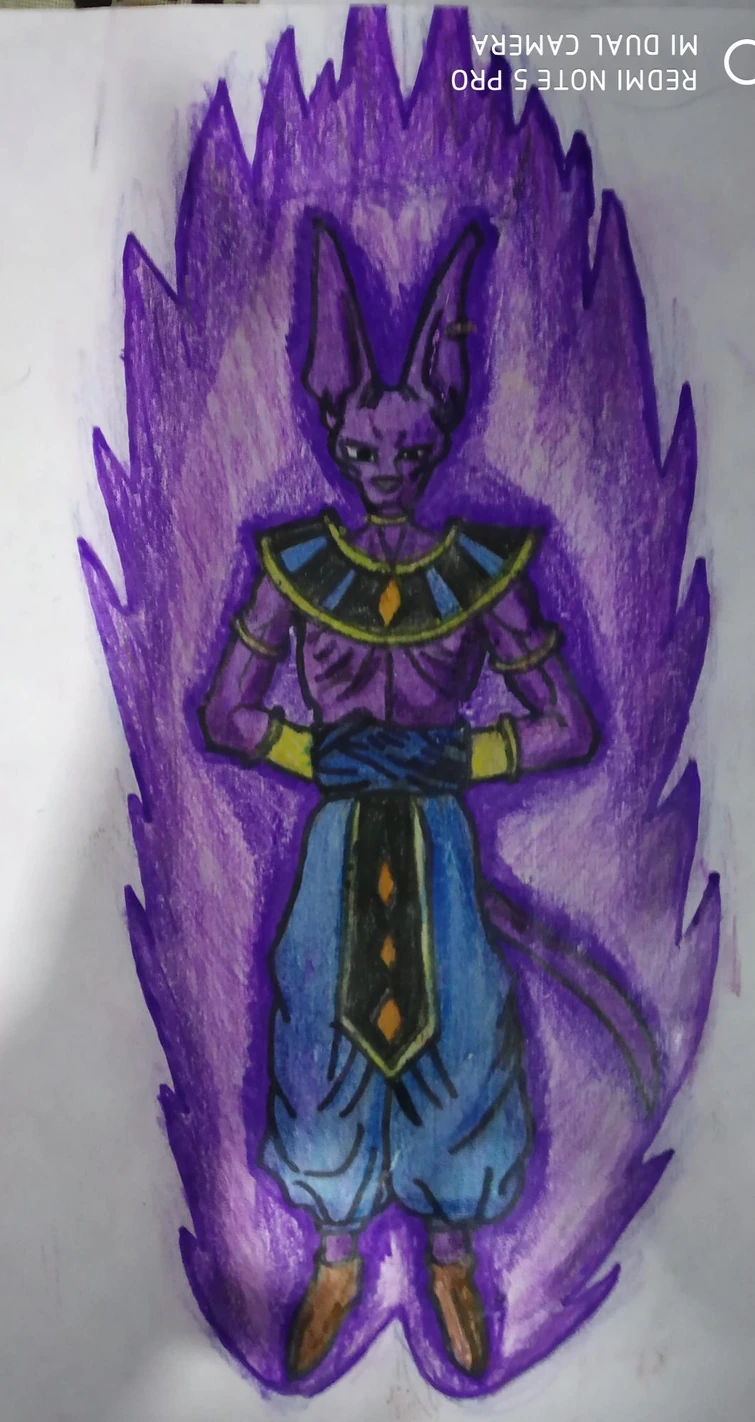 Lord Beerus with a pretty different aura than his own | Fandom