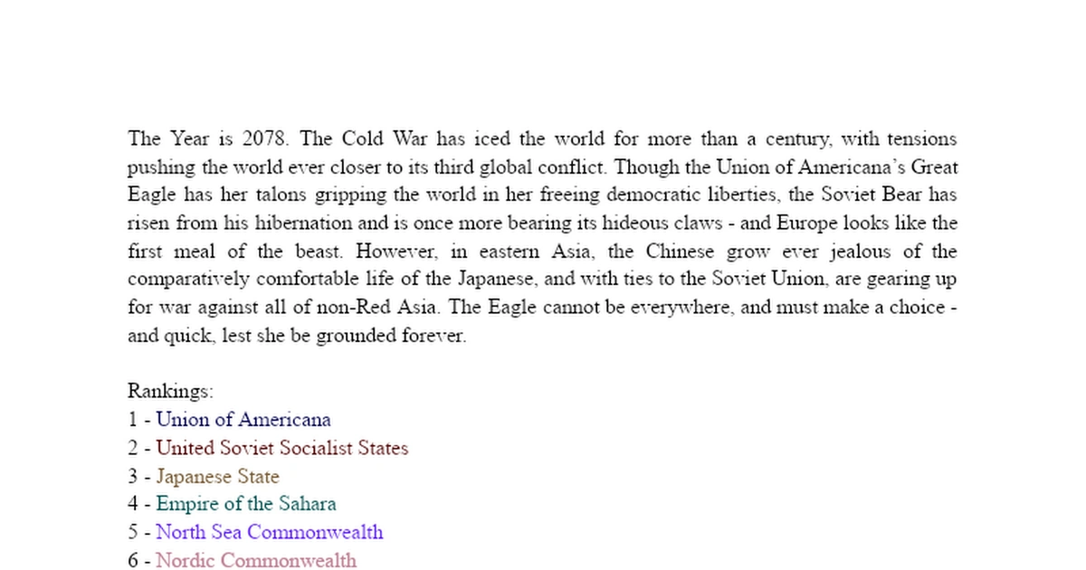 Global Showdown - Signups | Fandom