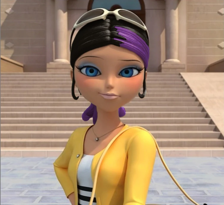 Juleka with Chloé’s hair + Queen Bee with Marinette’s hair | Fandom