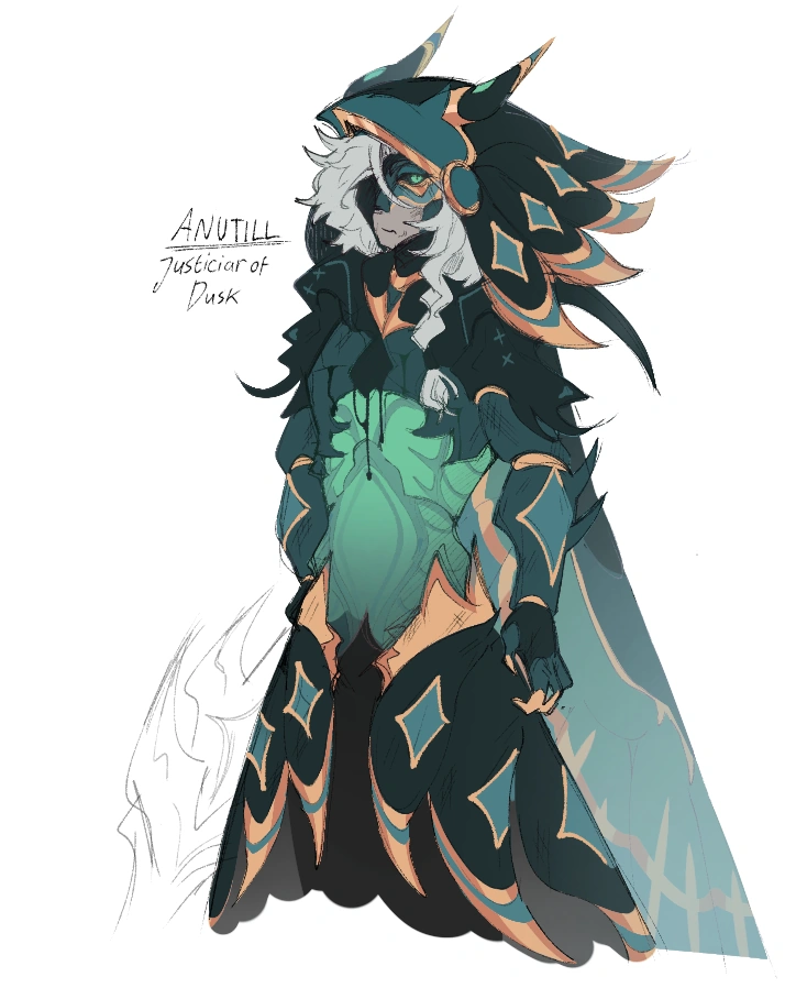 Anutill but I colored her | Fandom