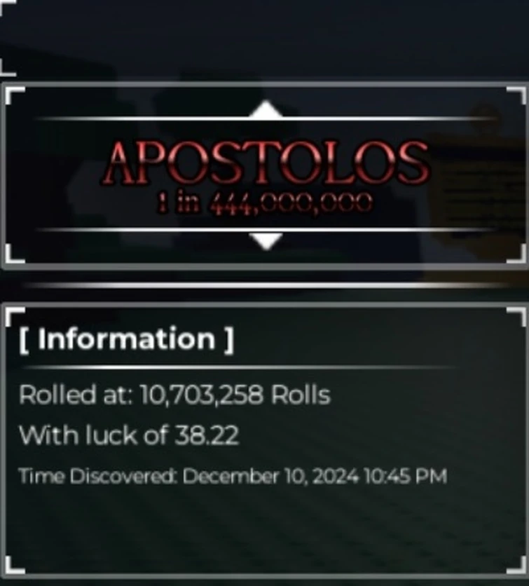 Discuss Everything About Sol's RNG Wiki | Fandom