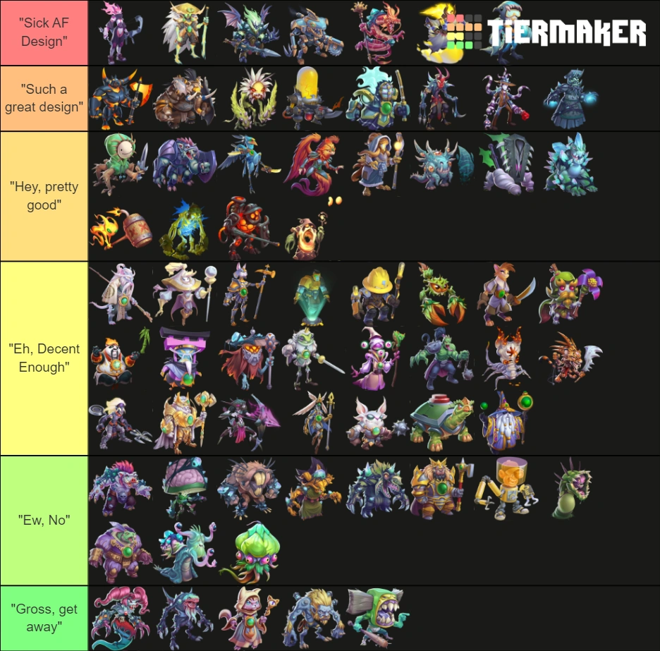 My Corrupted design Tier List (Original Idea by Ijustappearalot) | Fandom