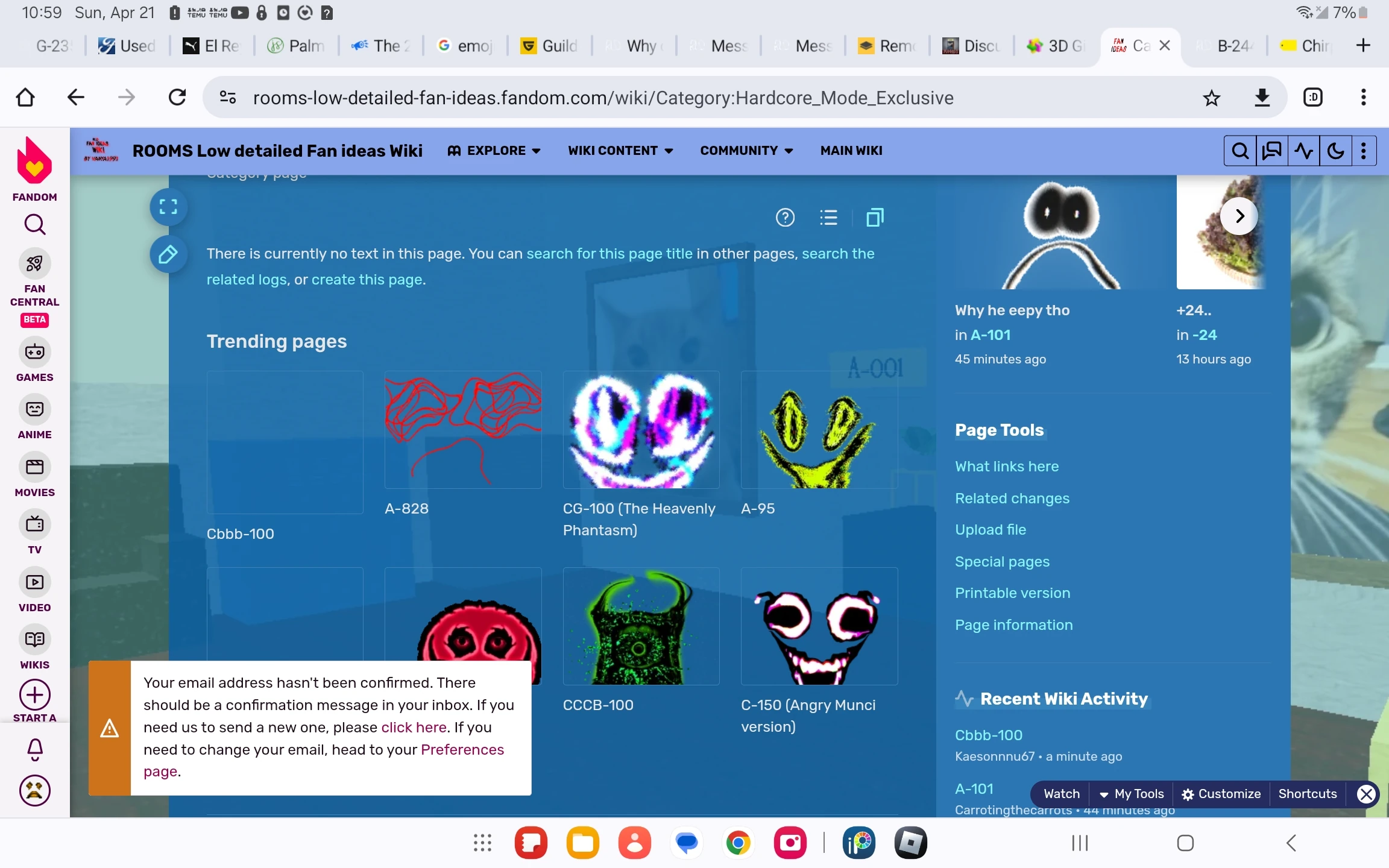 You my page is there | Fandom