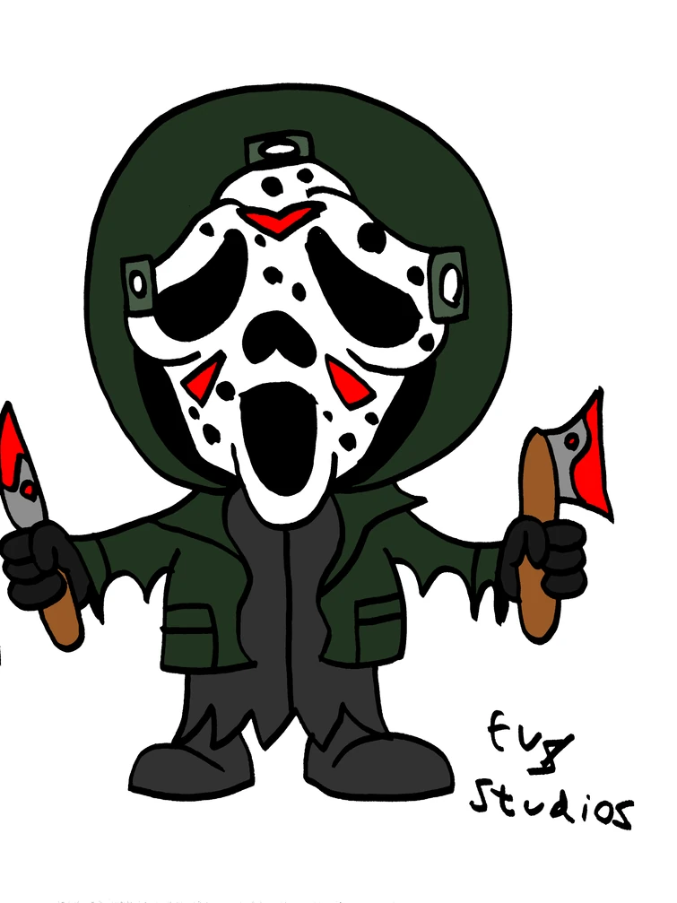 My drawing of Jason Ghostface | Fandom