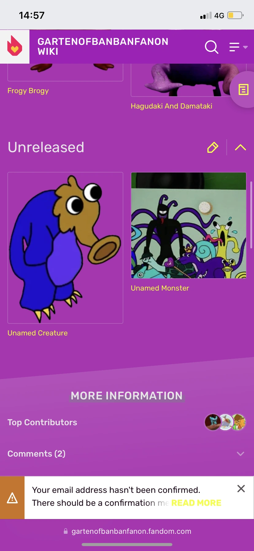 I edit the sail playtime characters page! | Fandom