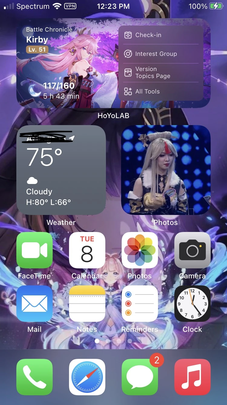 Got the HoyoLab widget | Fandom