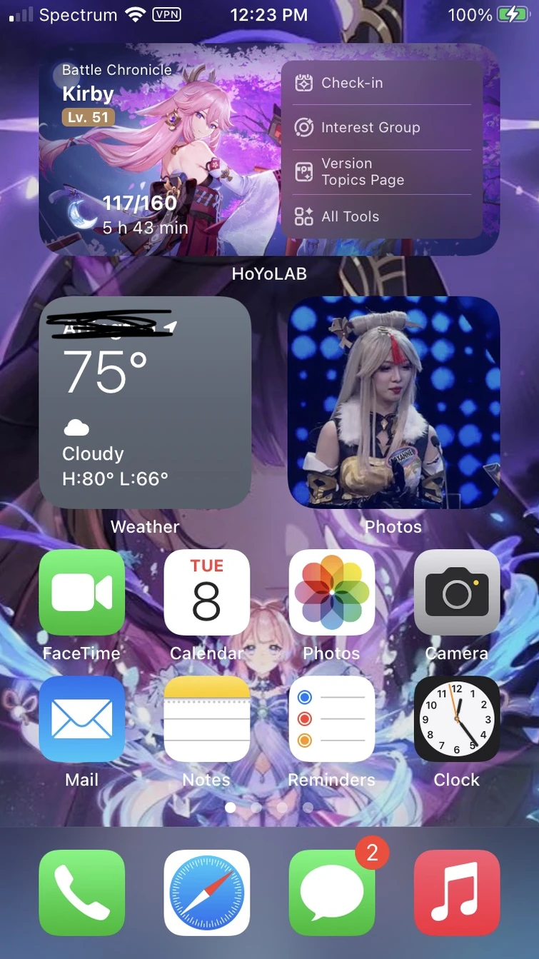 Got the HoyoLab widget | Fandom