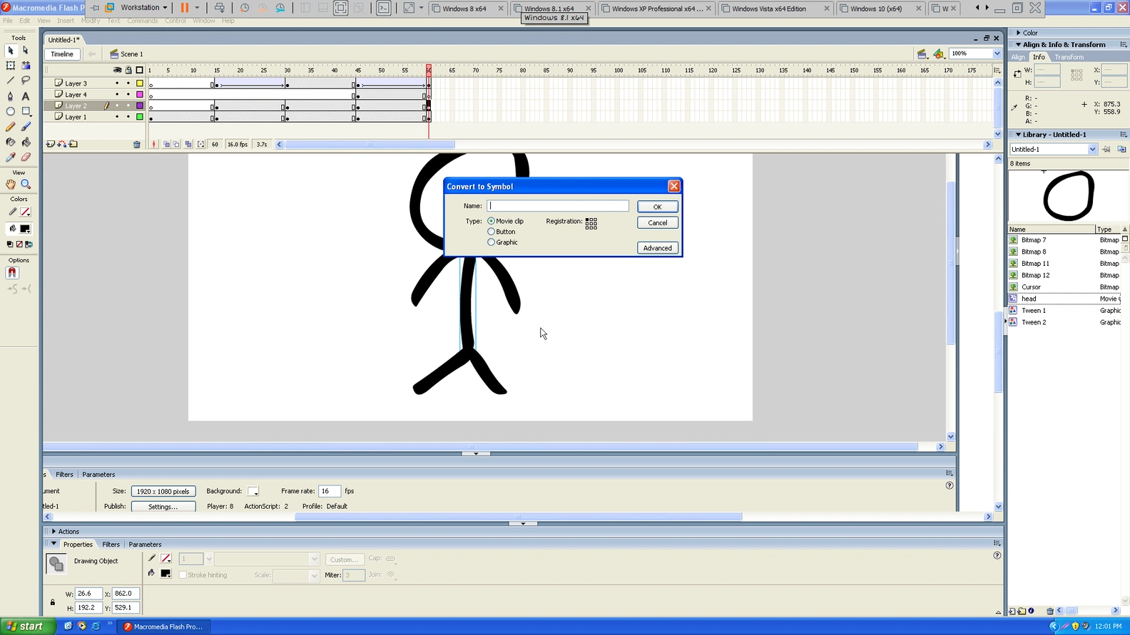 12 year old me remaking animator vs animation in adobe flash | Fandom