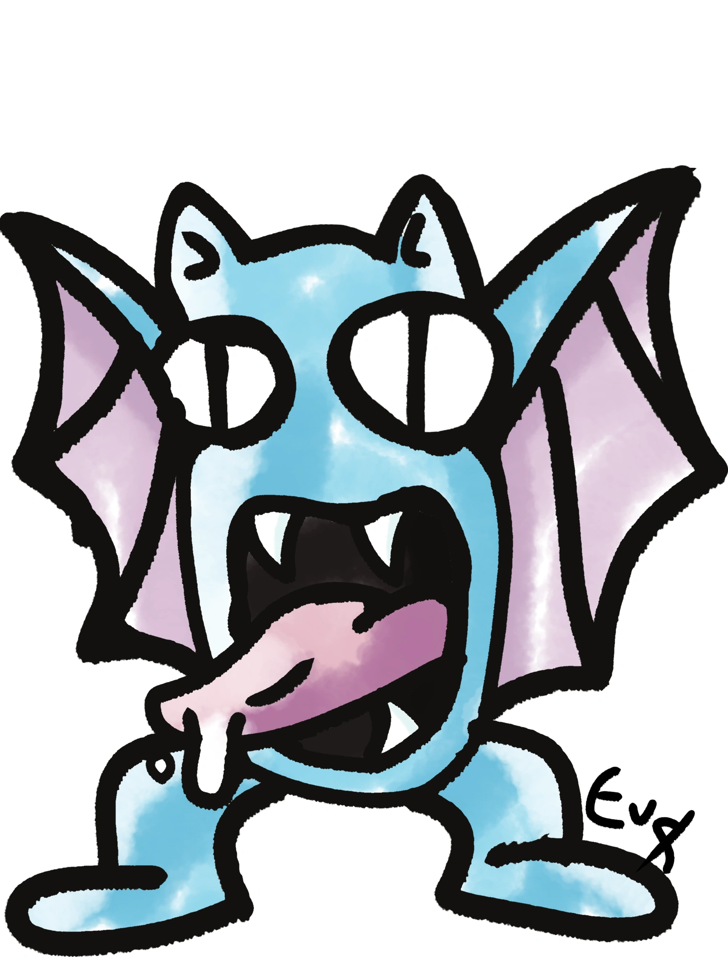 My drawing of Golbat | Fandom