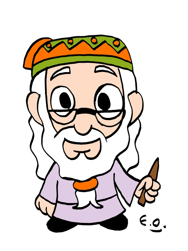 My drawing of Dumbledore | Fandom