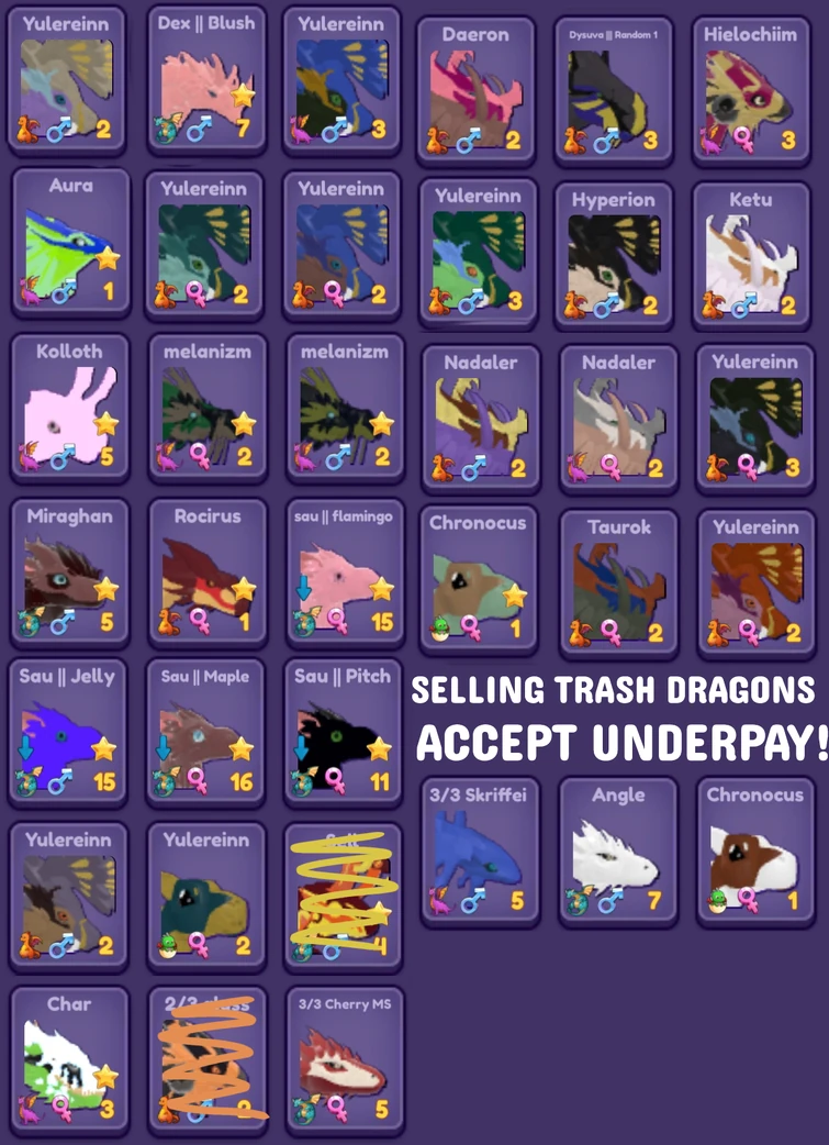 Selling trash dragons | Fandom