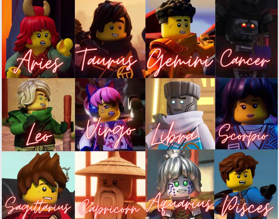 I made a Zodiac, Ninjago thing | Fandom