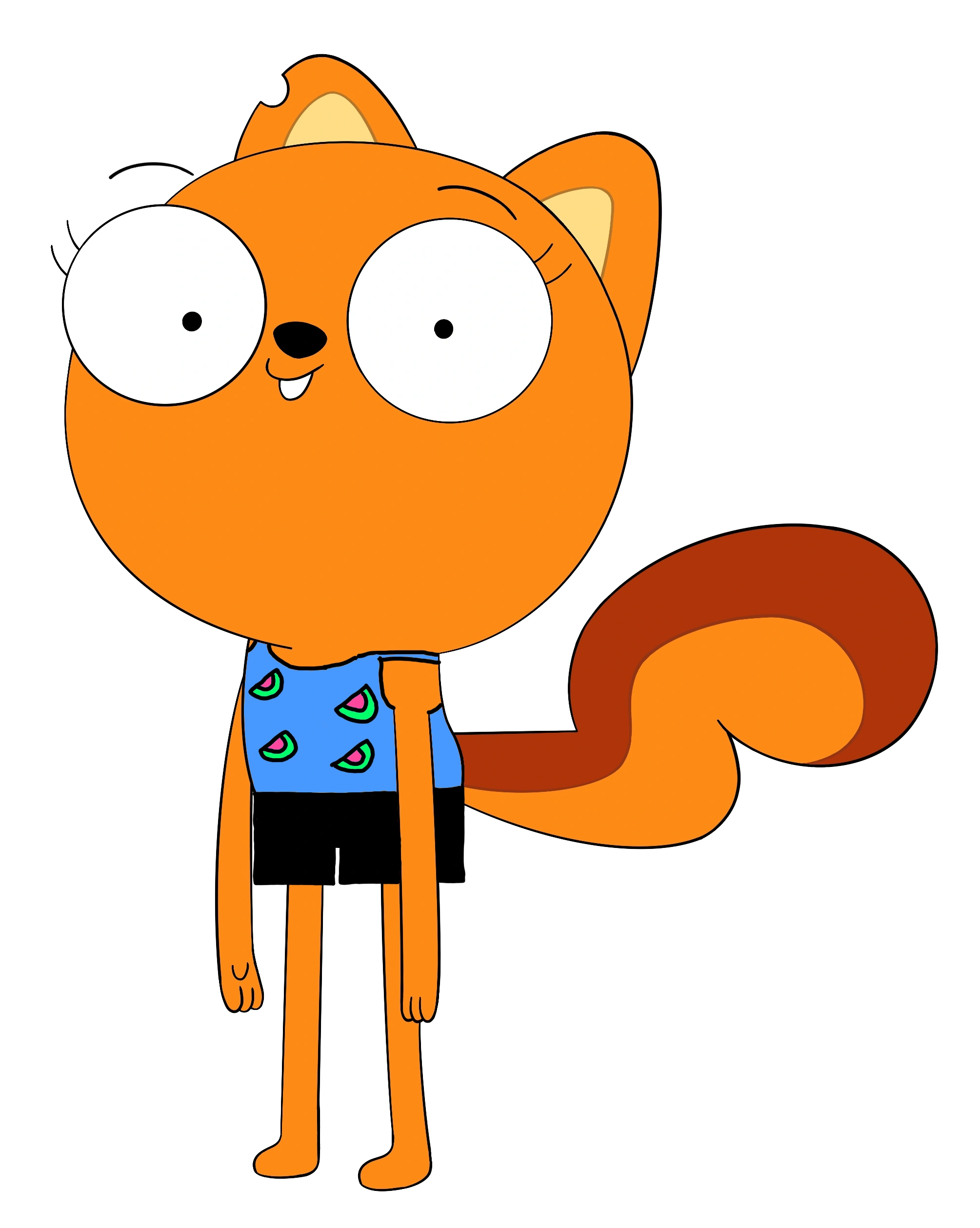 I drew Kiff in her pyjamas after watching 'You Can't Handle The Tooth ...