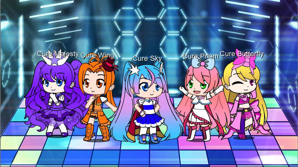 (Re)Making every cure on Gacha (PART 2: The Hirogaru Sky Cures!) | Fandom