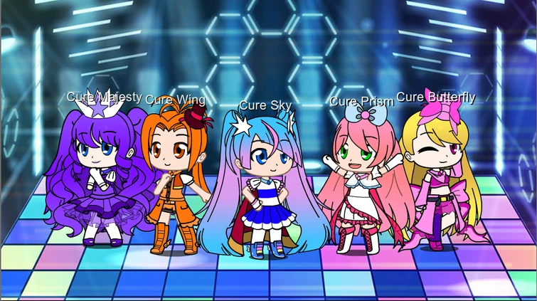 (Re)Making every cure on Gacha (PART 2: The Hirogaru Sky Cures!) | Fandom