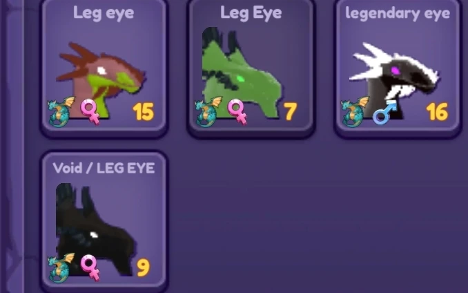 Leg eye Auction | Fandom