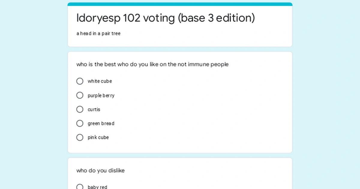LDORYESP 11 Voting | Fandom