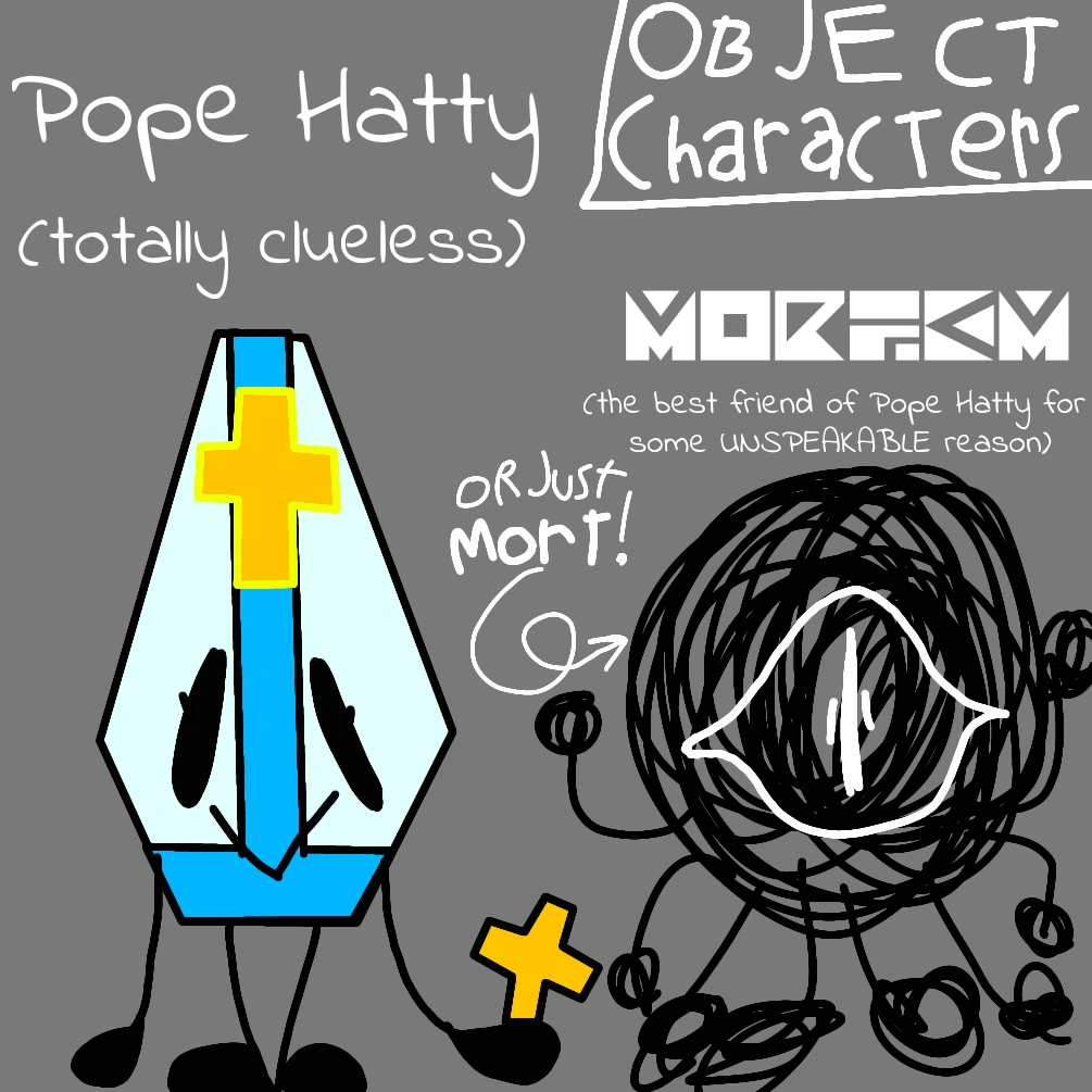 lame object characters that will not be in an object show because i'm ...