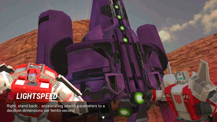 Yea, I think Lightspeed may be a bit underselling it here. | Fandom