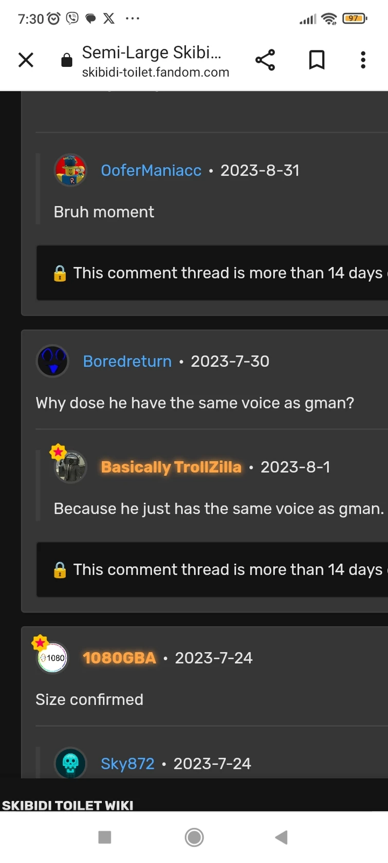 W For Basically TrollZilla | Fandom