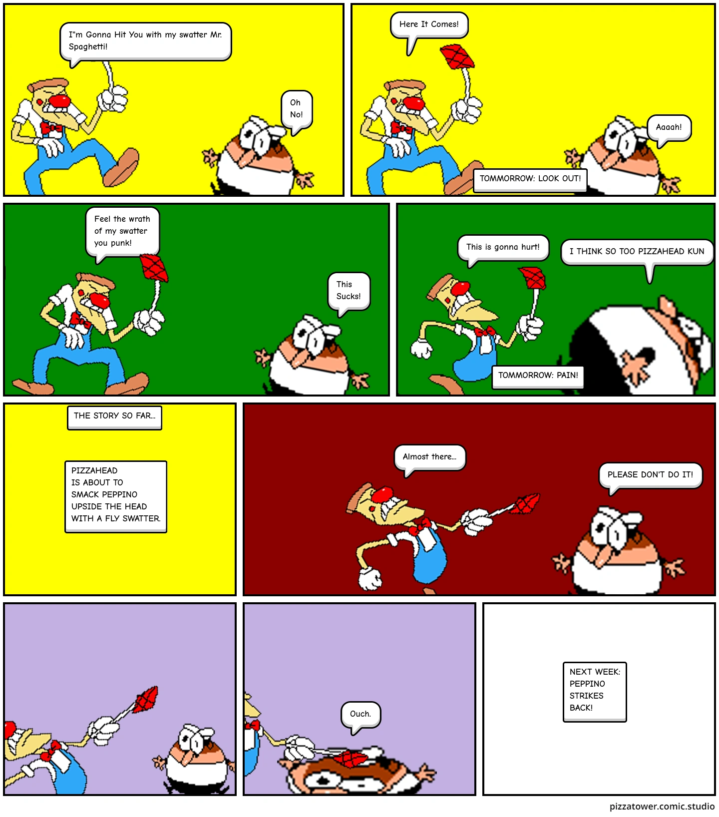 pizza tower comic i made | Fandom