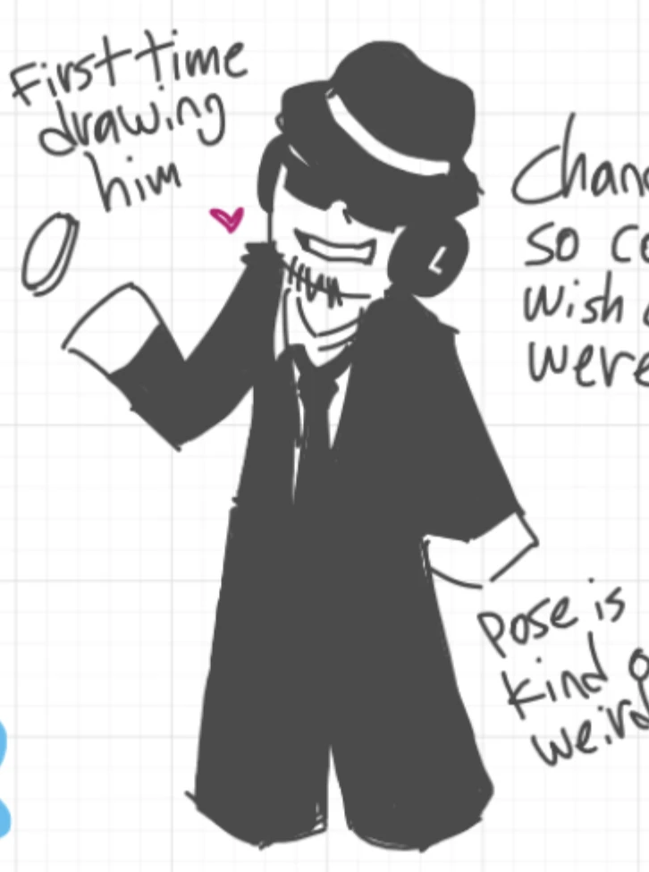 chance art I did on whiteboard | Fandom